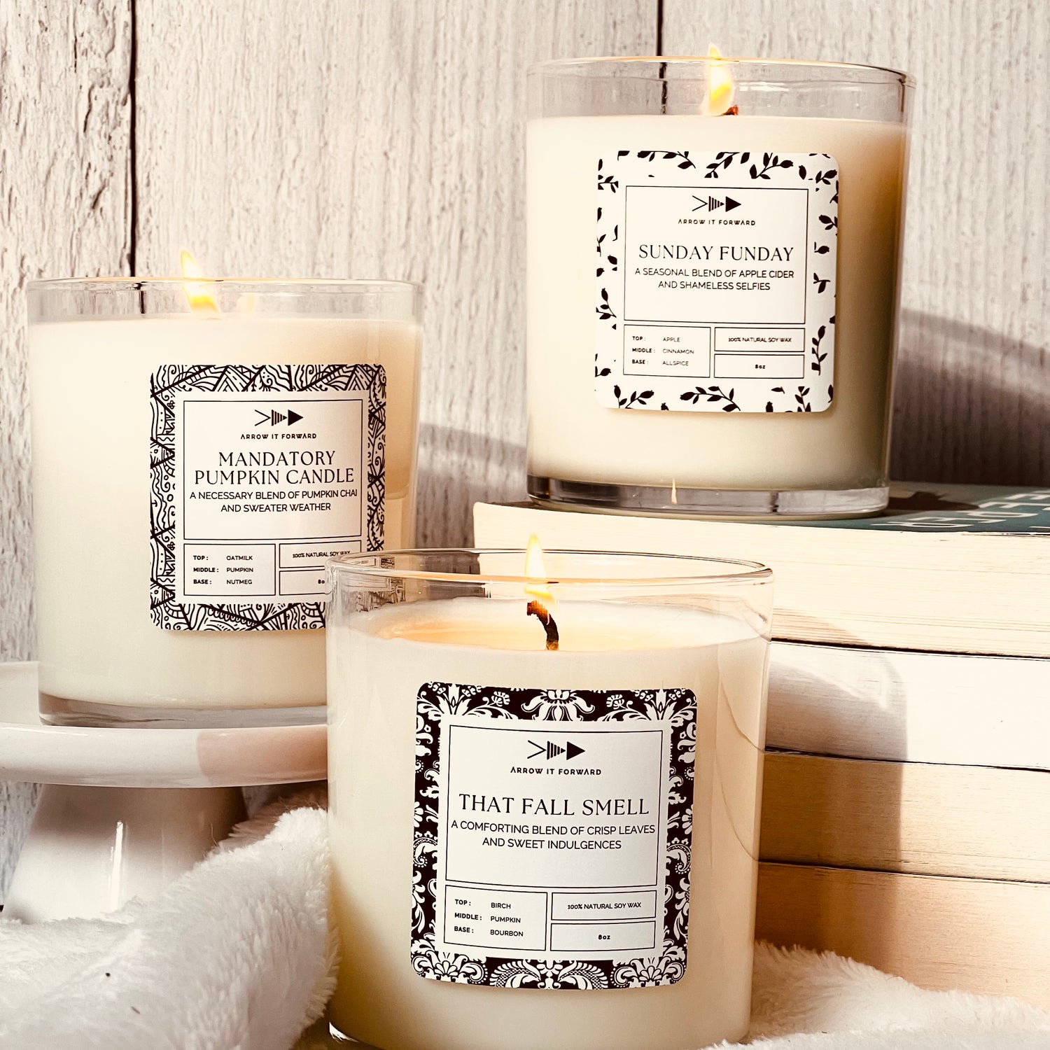 Arrow It Forward home fragrance and personalized gifts